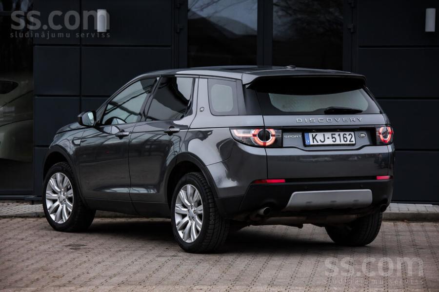 Серый Ленд Ровер Discovery Sport 2016 в Елгава, объемом двигателя 2.00 л и пробегом 261 тыс. км за 12600 €, фото 10 на AUTOMOTO.COM.LV