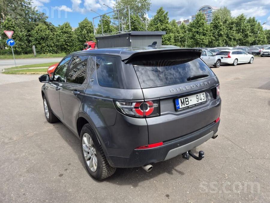 Серый Ленд Ровер Discovery Sport 2016 в Рига, объемом двигателя 2.00 л и пробегом 210 тыс. км за 8990 €, фото 8 на AUTOMOTO.COM.LV