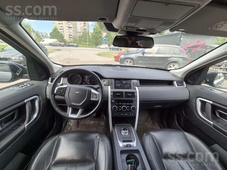 Серый Ленд Ровер Discovery Sport 2016 в Рига, объемом двигателя 2.00 л и пробегом 210 тыс. км за 8990 €, фото 11 на AUTOMOTO.COM.LV