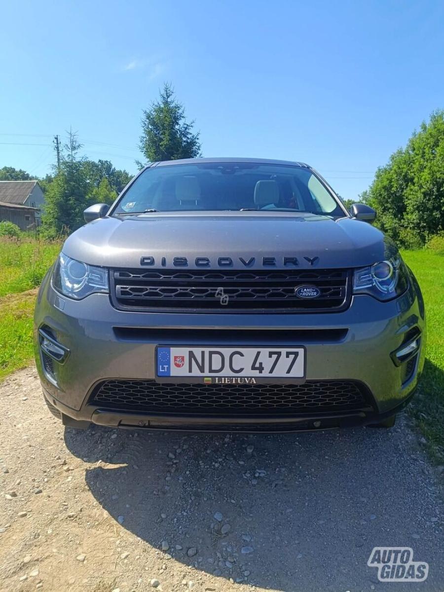 Pelēks Land Rover Discovery Sport 2016 Kretinga, ar dzinēja tilpumu 2.00 L un nobraukumu 207 tūkst. km par 10900 €, foto 20 vietnē AUTOMOTO.COM.LV