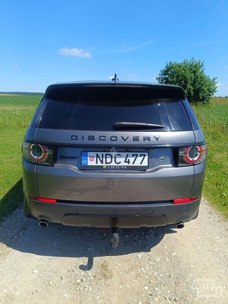 Pelēks Land Rover Discovery Sport 2016 Kretinga, ar dzinēja tilpumu 2.00 L un nobraukumu 207 tūkst. km par 10900 €, foto 22 vietnē AUTOMOTO.COM.LV