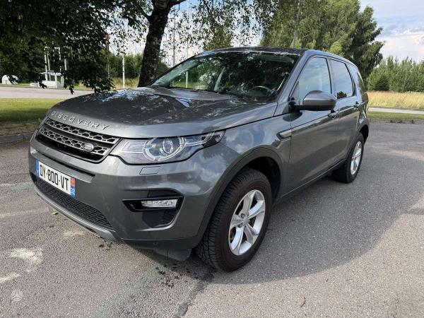 Grey Land Rover Discovery Sport 2016 in Taurage, with an engine capacity of 2.00 L and mileage of 155 thousand km for 8900 €, photo 1 on AUTOMOTO.COM.LV