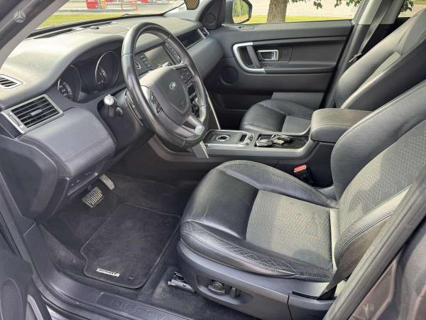 Grey Land Rover Discovery Sport 2016 in Taurage, with an engine capacity of 2.00 L and mileage of 155 thousand km for 8900 €, photo 8 on AUTOMOTO.COM.LV