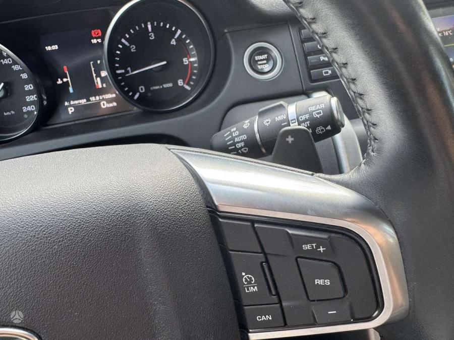 Grey Land Rover Discovery Sport 2016 in Taurage, with an engine capacity of 2.00 L and mileage of 155 thousand km for 8900 €, photo 20 on AUTOMOTO.COM.LV