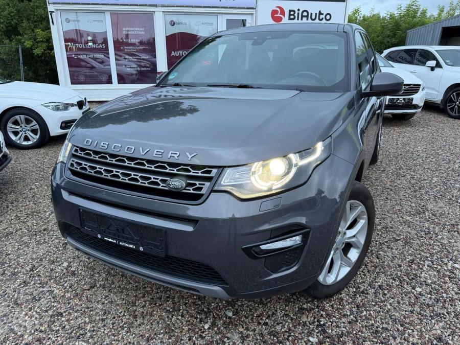 Grey Land Rover Discovery Sport 2016 in Utena, with an engine capacity of 2.00 L and mileage of 244 thousand km for 9900 €, photo 3 on AUTOMOTO.COM.LV