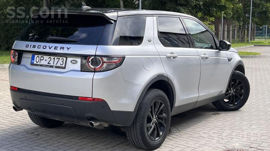 Серый Ленд Ровер Discovery Sport 2016 в Елгава, объемом двигателя 2.00 л и пробегом 191 тыс. км за 12600 €, фото 7 на AUTOMOTO.COM.LV