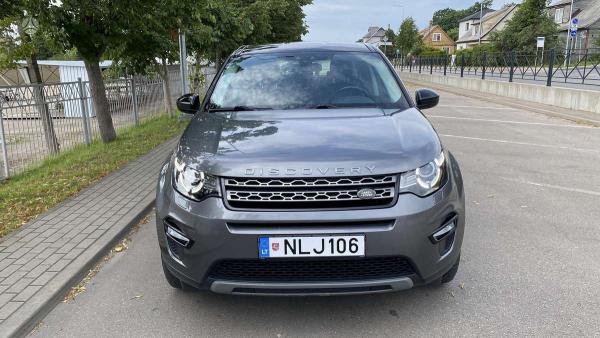 Серый Ленд Ровер Discovery Sport 2016 в Мажейкяй, объемом двигателя 2.00 л и пробегом 274 тыс. км за 9200 €, фото 3 на AUTOMOTO.COM.LV