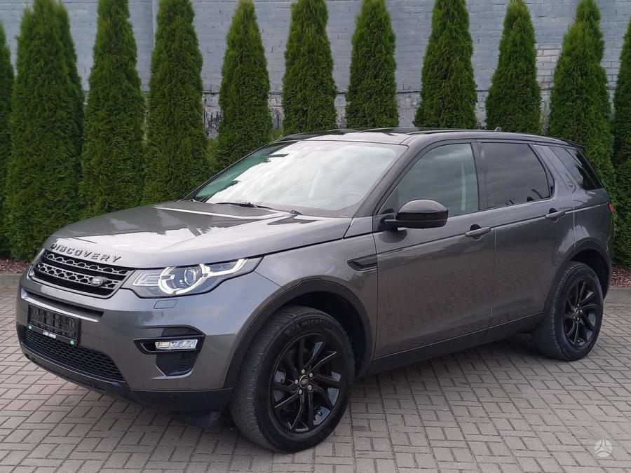 Grey Land Rover Discovery Sport 2016 in Siauliai, with an engine capacity of 2.00 L and mileage of 199 thousand km for 10300 €, photo 5 on AUTOMOTO.COM.LV