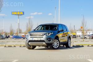 Grey Land Rover Discovery Sport 2016 in Riga, with an engine capacity of 2.00 L and mileage of 133 thousand km for 11290 €, photo  on AUTOMOTO.COM.LV