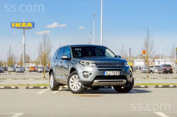 Серый Ленд Ровер Discovery Sport 2016 в Рига, объемом двигателя 2.00 л и пробегом 133 тыс. км за 11290 €, фото 2 на AUTOMOTO.COM.LV