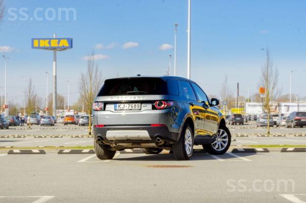 Серый Ленд Ровер Discovery Sport 2016 в Рига, объемом двигателя 2.00 л и пробегом 133 тыс. км за 11290 €, фото 5 на AUTOMOTO.COM.LV