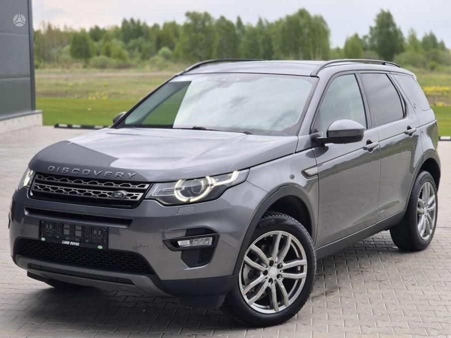 Серый Ленд Ровер Discovery Sport 2016 в Шяуляй, объемом двигателя 2.00 л и пробегом 218 тыс. км за 10750 €, фото 1 на AUTOMOTO.COM.LV
