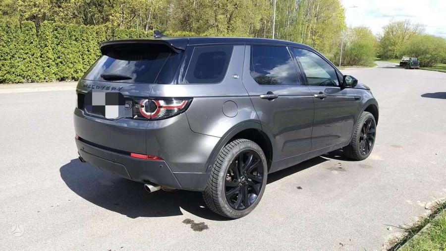 Серый Ленд Ровер Discovery Sport 2016 в Вильнюс, объемом двигателя 2.00 л и пробегом 180 тыс. км за 6100 €, фото 5 на AUTOMOTO.COM.LV