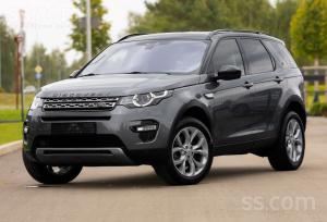 Grey Land Rover Discovery Sport 2016 in Jelgava, with an engine capacity of 2.00 L and mileage of 0 thousand km for 10950 €, photo  on AUTOMOTO.COM.LV