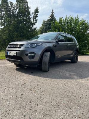 Grey Land Rover Discovery Sport 2016 in Riga, with an engine capacity of 2.00 L and mileage of 176 thousand km for 11200 €, photo  on AUTOMOTO.COM.LV