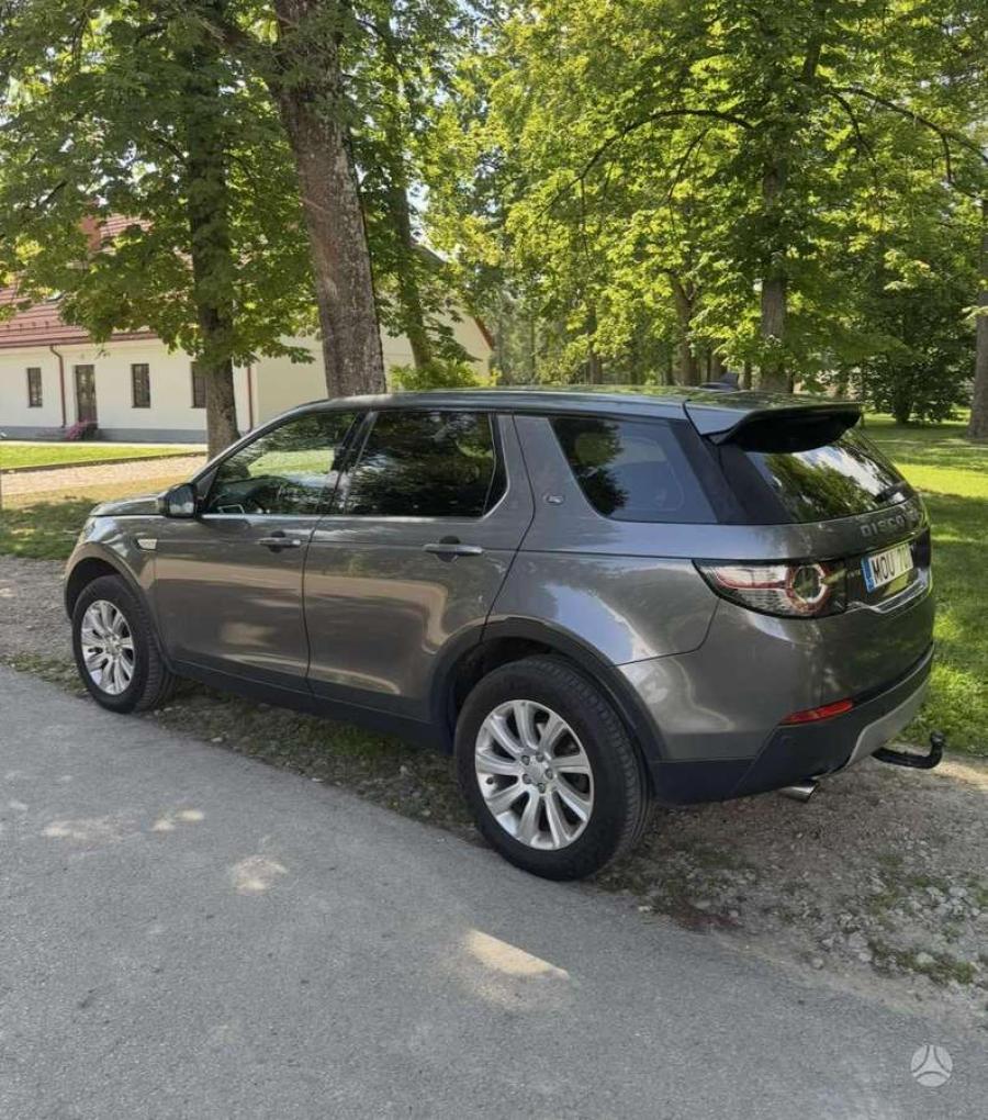 Серый Ленд Ровер Discovery Sport 2016 в Каунас, объемом двигателя 2.00 л и пробегом 160 тыс. км за 9000 €, фото 6 на AUTOMOTO.COM.LV
