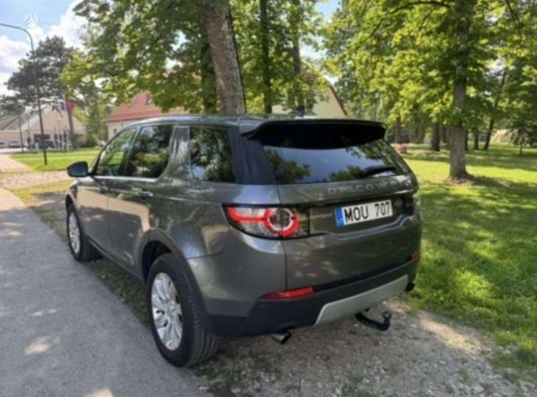 Серый Ленд Ровер Discovery Sport 2016 в Каунас, объемом двигателя 2.00 л и пробегом 160 тыс. км за 9000 €, фото 7 на AUTOMOTO.COM.LV