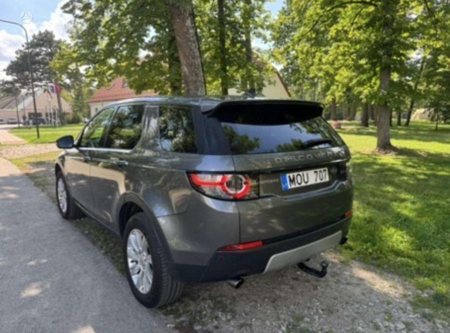 Серый Ленд Ровер Discovery Sport 2016 в Каунас, объемом двигателя 2.00 л и пробегом 160 тыс. км за 9000 €, фото 7 на AUTOMOTO.COM.LV