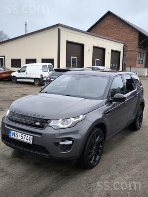 Серый Ленд Ровер Discovery Sport 2016 в Лимбажи, объемом двигателя 2.00 л и пробегом 331 тыс. км за 9100 €, фото  на AUTOMOTO.COM.LV