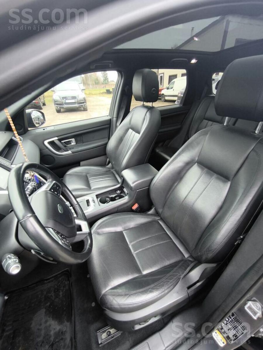 Серый Ленд Ровер Discovery Sport 2016 в Лимбажи, объемом двигателя 2.00 л и пробегом 331 тыс. км за 9100 €, фото 6 на AUTOMOTO.COM.LV