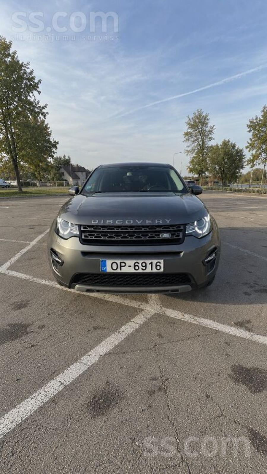 Серый Ленд Ровер Discovery Sport 2016 в Рига, объемом двигателя 2.00 л и пробегом 145 тыс. км за 9300 €, фото 5 на AUTOMOTO.COM.LV