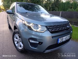 Серый Ленд Ровер Discovery Sport 2016 в Рига, объемом двигателя 2.00 л и пробегом 90 тыс. км за 10790 €, фото  на AUTOMOTO.COM.LV