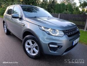 Pelēks Land Rover Discovery Sport 2016 Rīga, ar dzinēja tilpumu 2.00 L un nobraukumu 90 tūkst. km par 10790 €, foto 3 vietnē AUTOMOTO.COM.LV