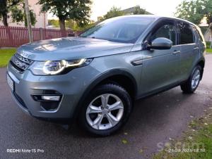 Pelēks Land Rover Discovery Sport 2016 Rīga, ar dzinēja tilpumu 2.00 L un nobraukumu 90 tūkst. km par 10790 €, foto 7 vietnē AUTOMOTO.COM.LV