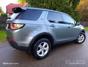 Pelēks Land Rover Discovery Sport 2016 Rīga, ar dzinēja tilpumu 2.00 L un nobraukumu 90 tūkst. km par 10790 €, foto 9 vietnē AUTOMOTO.COM.LV
