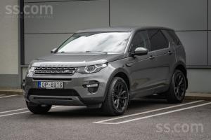 Pelēks Land Rover Discovery Sport 2016 Rīga, ar dzinēja tilpumu 2.00 L un nobraukumu 144 tūkst. km par 8950 €, foto  vietnē AUTOMOTO.COM.LV