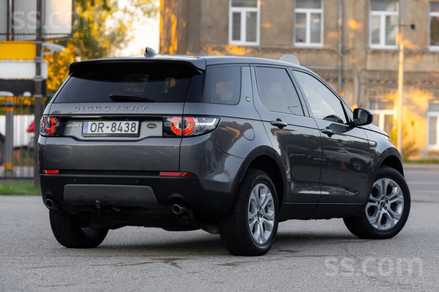 Серый Ленд Ровер Discovery Sport 2016 в Елгава, объемом двигателя 2.00 л и пробегом 208 тыс. км за 8590 €, фото 4 на AUTOMOTO.COM.LV