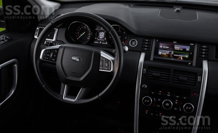 Серый Ленд Ровер Discovery Sport 2016 в Елгава, объемом двигателя 2.00 л и пробегом 208 тыс. км за 8590 €, фото 10 на AUTOMOTO.COM.LV