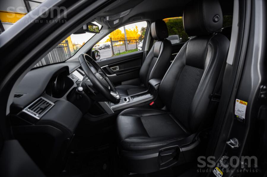 Серый Ленд Ровер Discovery Sport 2016 в Елгава, объемом двигателя 2.00 л и пробегом 208 тыс. км за 8590 €, фото 12 на AUTOMOTO.COM.LV