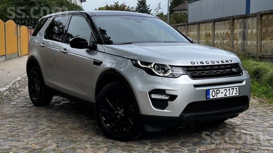 Серый Ленд Ровер Discovery Sport 2016 в Елгава, объемом двигателя 2.00 л и пробегом 192 тыс. км за 10650 €, фото 4 на AUTOMOTO.COM.LV