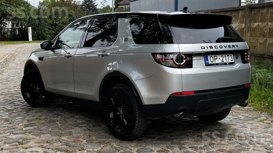 Серый Ленд Ровер Discovery Sport 2016 в Елгава, объемом двигателя 2.00 л и пробегом 192 тыс. км за 10650 €, фото 5 на AUTOMOTO.COM.LV