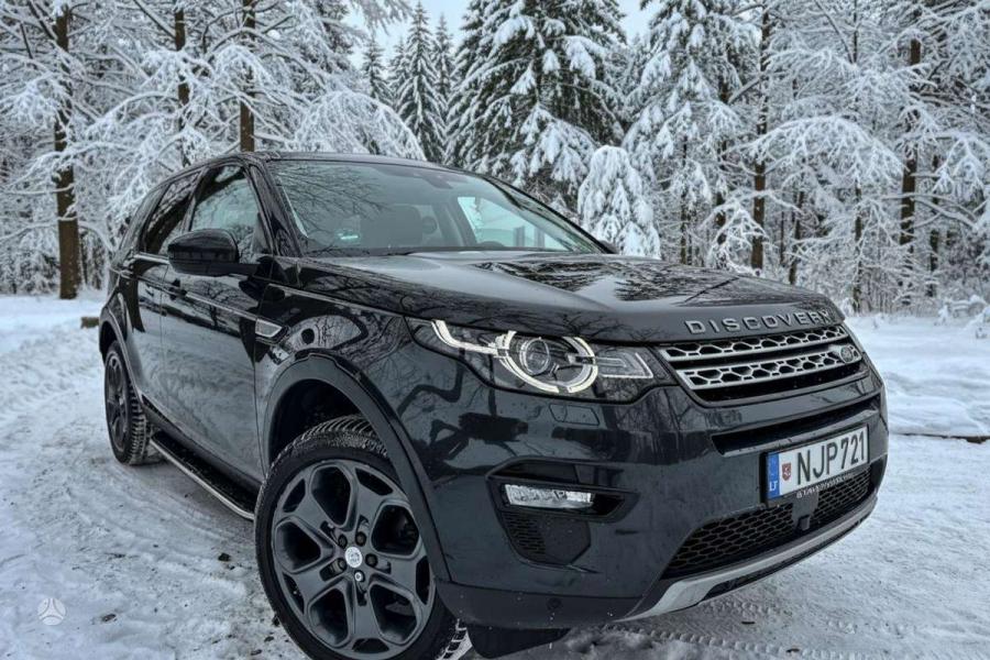 Pelēks Land Rover Discovery Sport 2017 Kauņa, ar dzinēja tilpumu 2.00 L un nobraukumu 163 tūkst. km par 11200 €, foto 3 vietnē AUTOMOTO.COM.LV