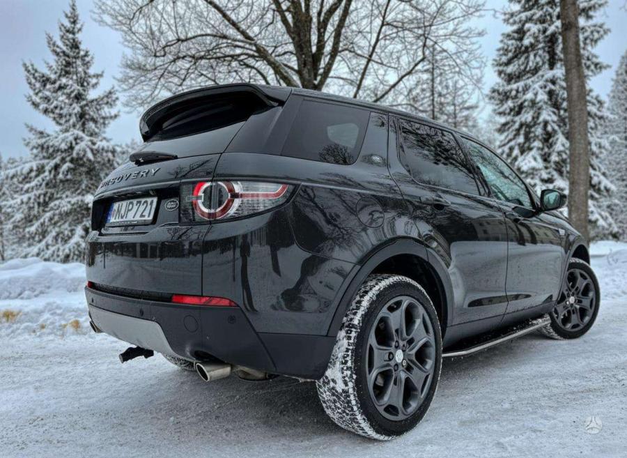 Pelēks Land Rover Discovery Sport 2017 Kauņa, ar dzinēja tilpumu 2.00 L un nobraukumu 163 tūkst. km par 11200 €, foto 8 vietnē AUTOMOTO.COM.LV