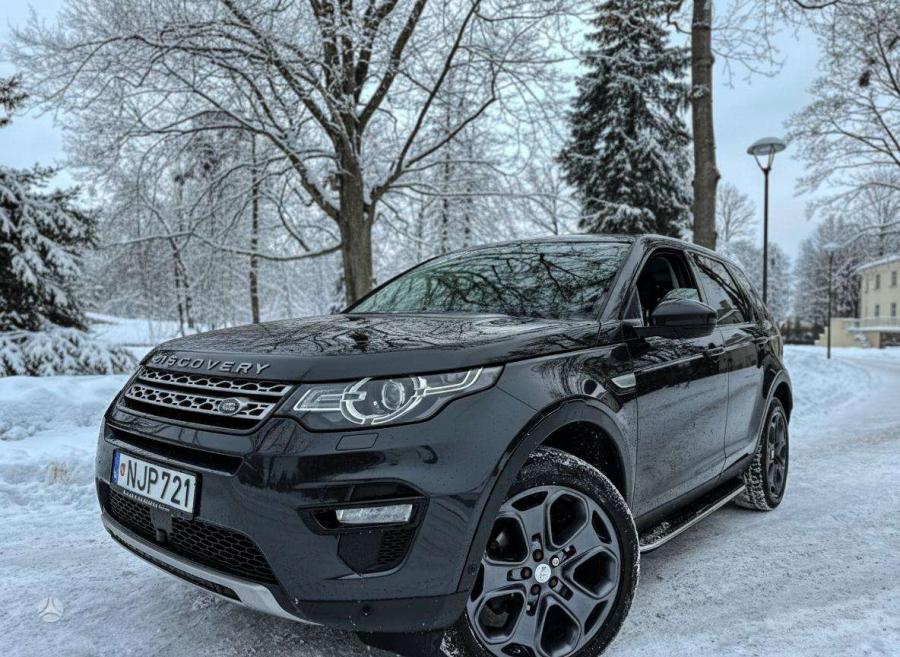 Pelēks Land Rover Discovery Sport 2017 Kauņa, ar dzinēja tilpumu 2.00 L un nobraukumu 163 tūkst. km par 11200 €, foto 12 vietnē AUTOMOTO.COM.LV