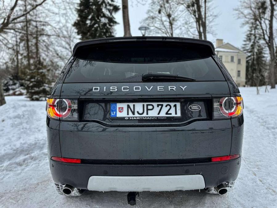 Pelēks Land Rover Discovery Sport 2017 Kauņa, ar dzinēja tilpumu 2.00 L un nobraukumu 163 tūkst. km par 11200 €, foto 17 vietnē AUTOMOTO.COM.LV
