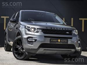 Pelēks Land Rover Discovery Sport 2017 Tukums, ar dzinēja tilpumu 2.00 L un nobraukumu 267 tūkst. km par 10990 €, foto  vietnē AUTOMOTO.COM.LV
