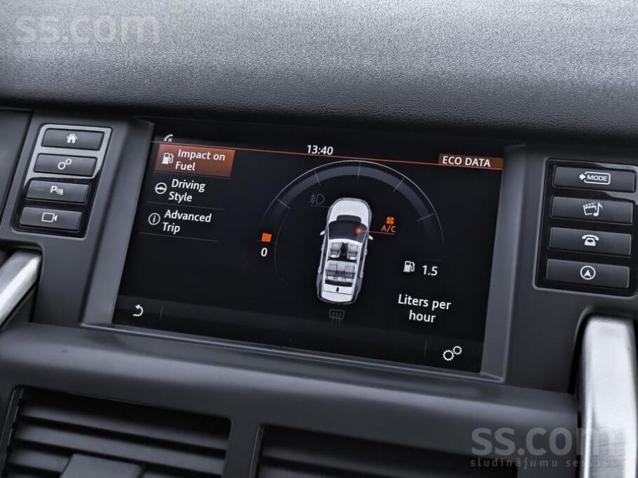 Серый Ленд Ровер Discovery Sport 2017 в Тукумс, объемом двигателя 2.00 л и пробегом 267 тыс. км за 9990 €, фото 14 на AUTOMOTO.COM.LV