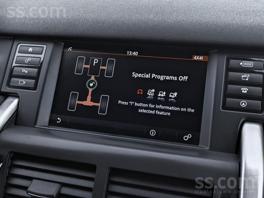 Серый Ленд Ровер Discovery Sport 2017 в Тукумс, объемом двигателя 2.00 л и пробегом 267 тыс. км за 9990 €, фото 15 на AUTOMOTO.COM.LV