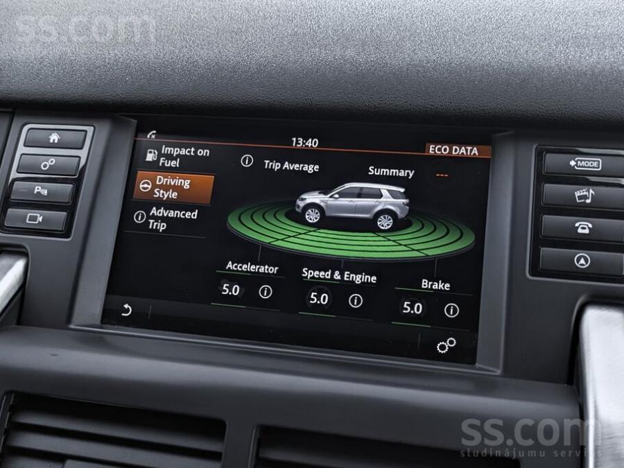 Серый Ленд Ровер Discovery Sport 2017 в Тукумс, объемом двигателя 2.00 л и пробегом 267 тыс. км за 9990 €, фото 19 на AUTOMOTO.COM.LV