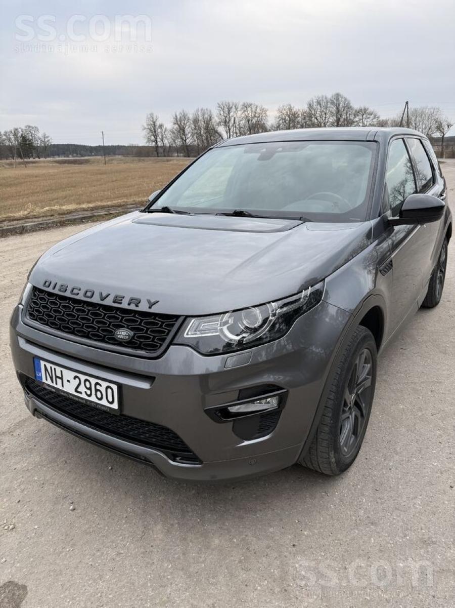 Серый Ленд Ровер Discovery Sport 2017 в Вентспилс, объемом двигателя 2.00 л и пробегом 235 тыс. км за 10500 €, фото 1 на AUTOMOTO.COM.LV