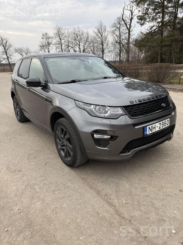 Pelēks Land Rover Discovery Sport 2017 Ventspils, ar dzinēja tilpumu 2.00 L un nobraukumu 235 tūkst. km par 10500 €, foto 3 vietnē AUTOMOTO.COM.LV