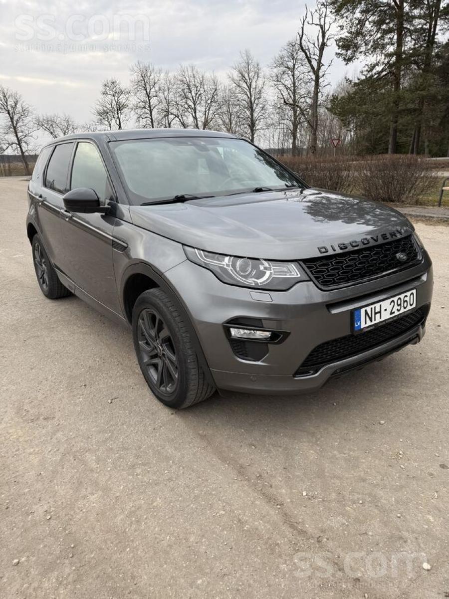 Серый Ленд Ровер Discovery Sport 2017 в Вентспилс, объемом двигателя 2.00 л и пробегом 235 тыс. км за 10500 €, фото 4 на AUTOMOTO.COM.LV