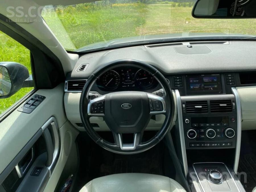 Серый Ленд Ровер Discovery Sport 2017 в Рига, объемом двигателя 2.00 л и пробегом 183 тыс. км за 13990 €, фото 6 на AUTOMOTO.COM.LV