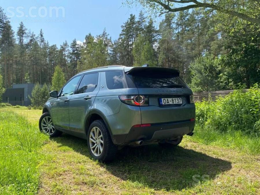 Серый Ленд Ровер Discovery Sport 2017 в Рига, объемом двигателя 2.00 л и пробегом 183 тыс. км за 13990 €, фото 13 на AUTOMOTO.COM.LV