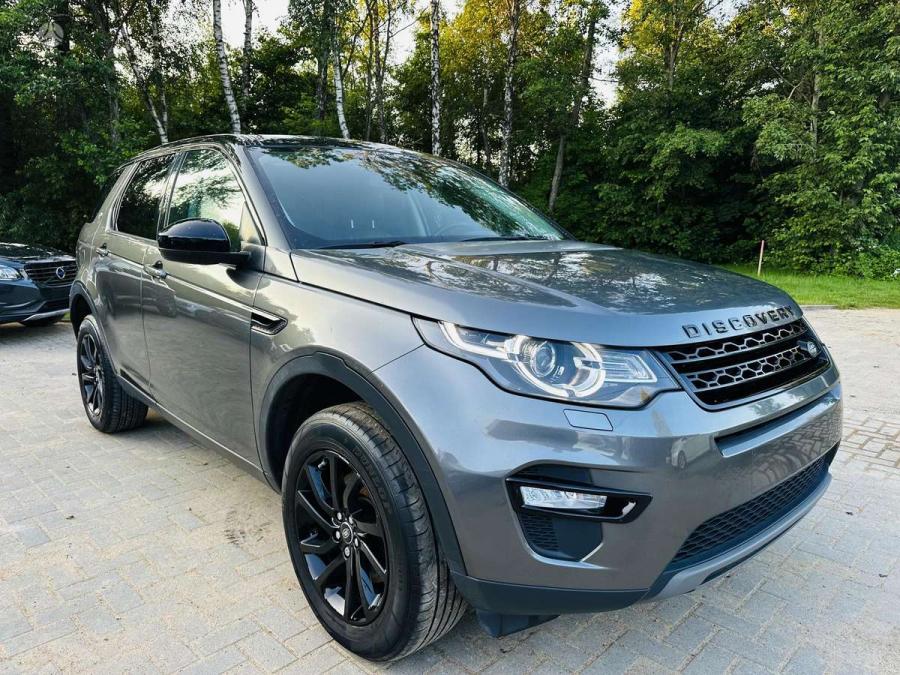 Серый Ленд Ровер Discovery Sport 2017 в Каунас, объемом двигателя 2.00 л и пробегом 195 тыс. км за 10450 €, фото 1 на AUTOMOTO.COM.LV