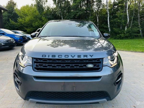 Pelēks Land Rover Discovery Sport 2017 Kauņa, ar dzinēja tilpumu 2.00 L un nobraukumu 195 tūkst. km par 10450 €, foto 2 vietnē AUTOMOTO.COM.LV